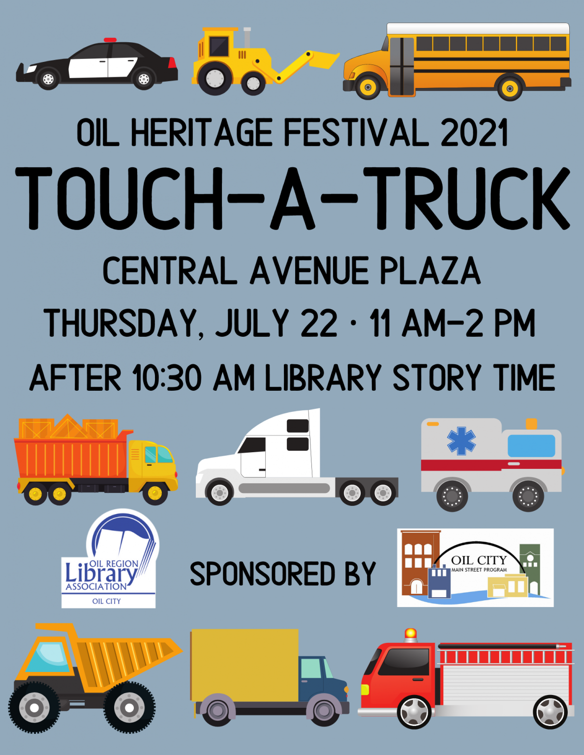 Touch-a-Truck – Oil Region Library Association
