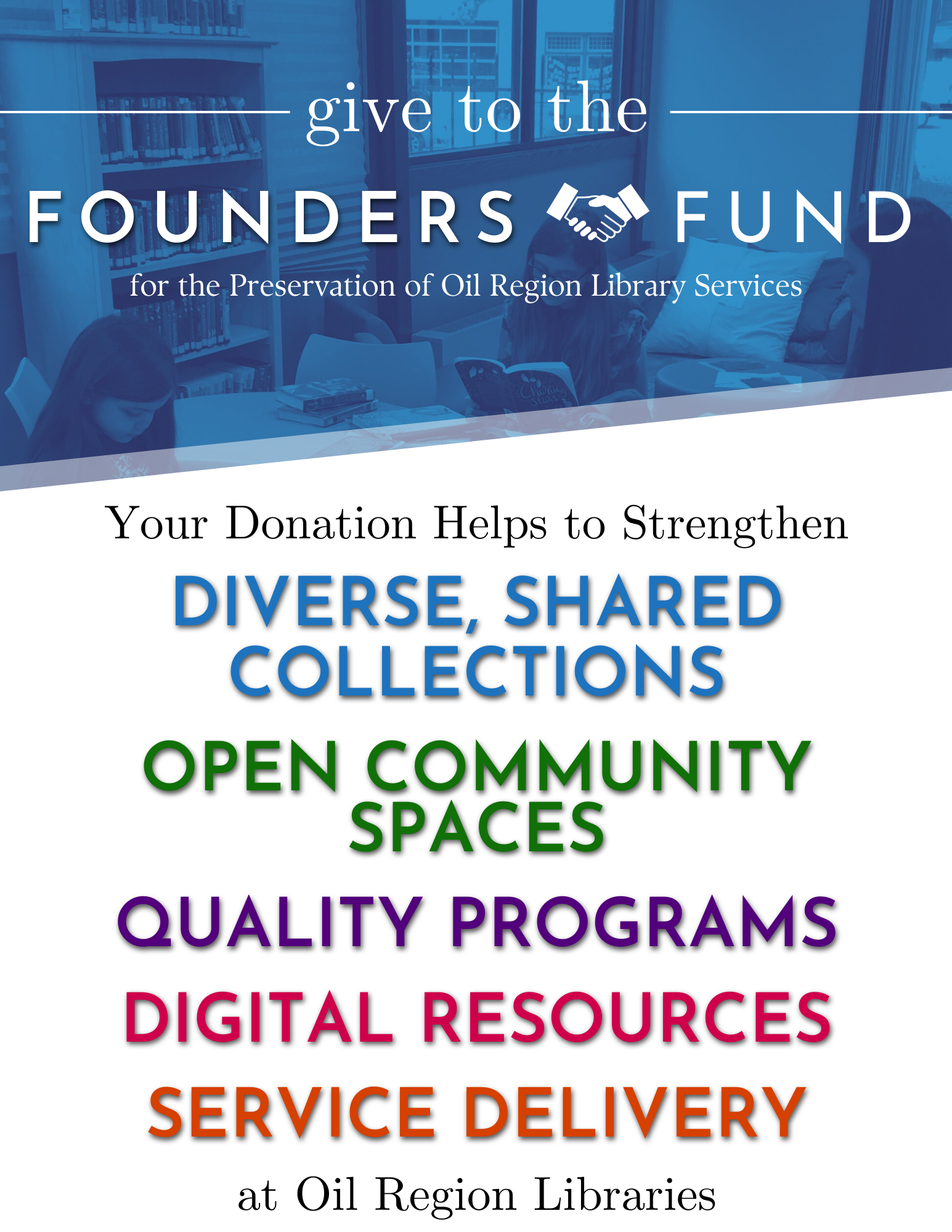 Founders Fund – Oil Region Library Association