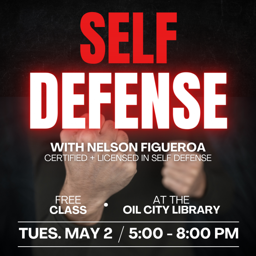 Self Defense Class – Oil Region Library Association